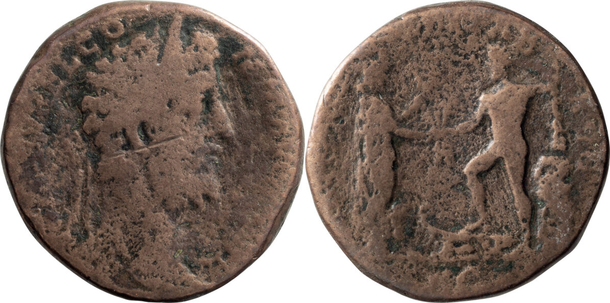 Ancient Roman 192 AD Commodus. Sestertius | MA-Shops