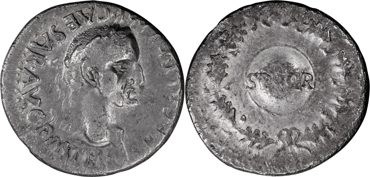 Ancient Roman Spain, 68-69 n. Chr. Galba. Denarius | MA-Shops