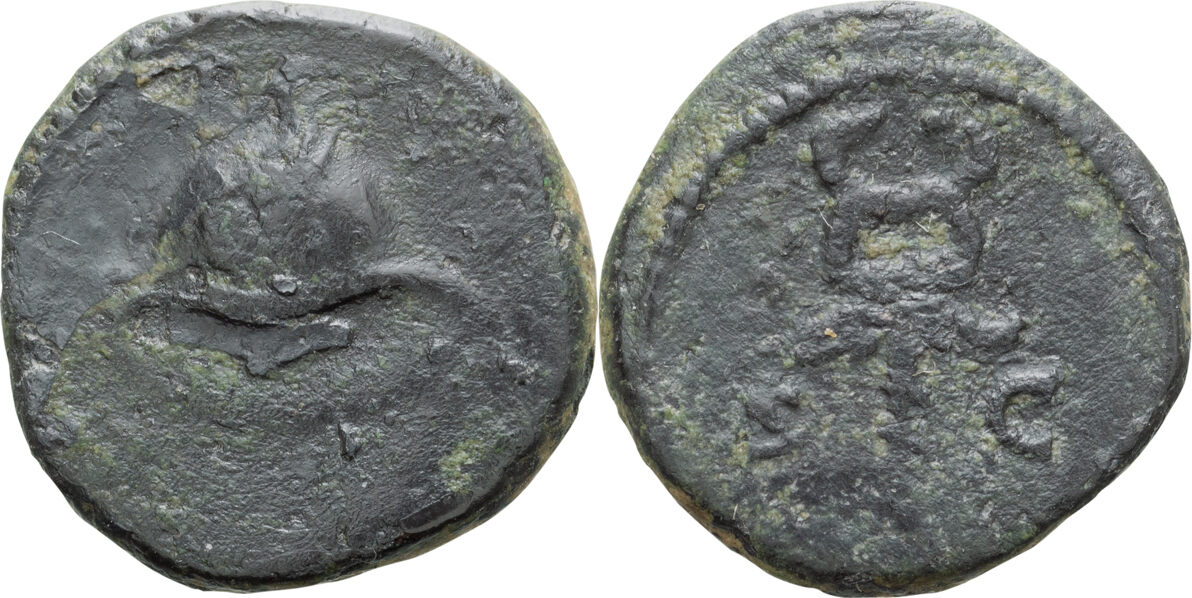 Ancient Roman Time of Domitian-Antoninu. Quadrans | MA-Shops