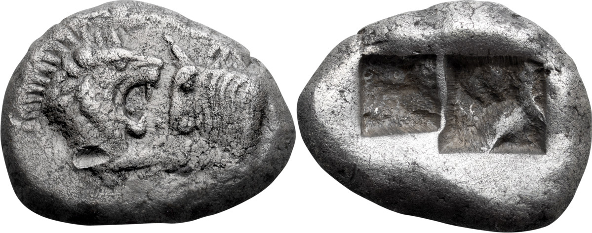 Ancient Greek 561-546 BC Lydia, Croesus. 1/12 Siglos | MA-Shops