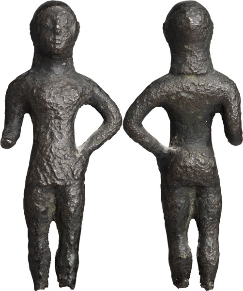 ca. 6.-5. Jahrhundert v. Chr Etruscan or Italic Bronze Kouros | MA-Shops