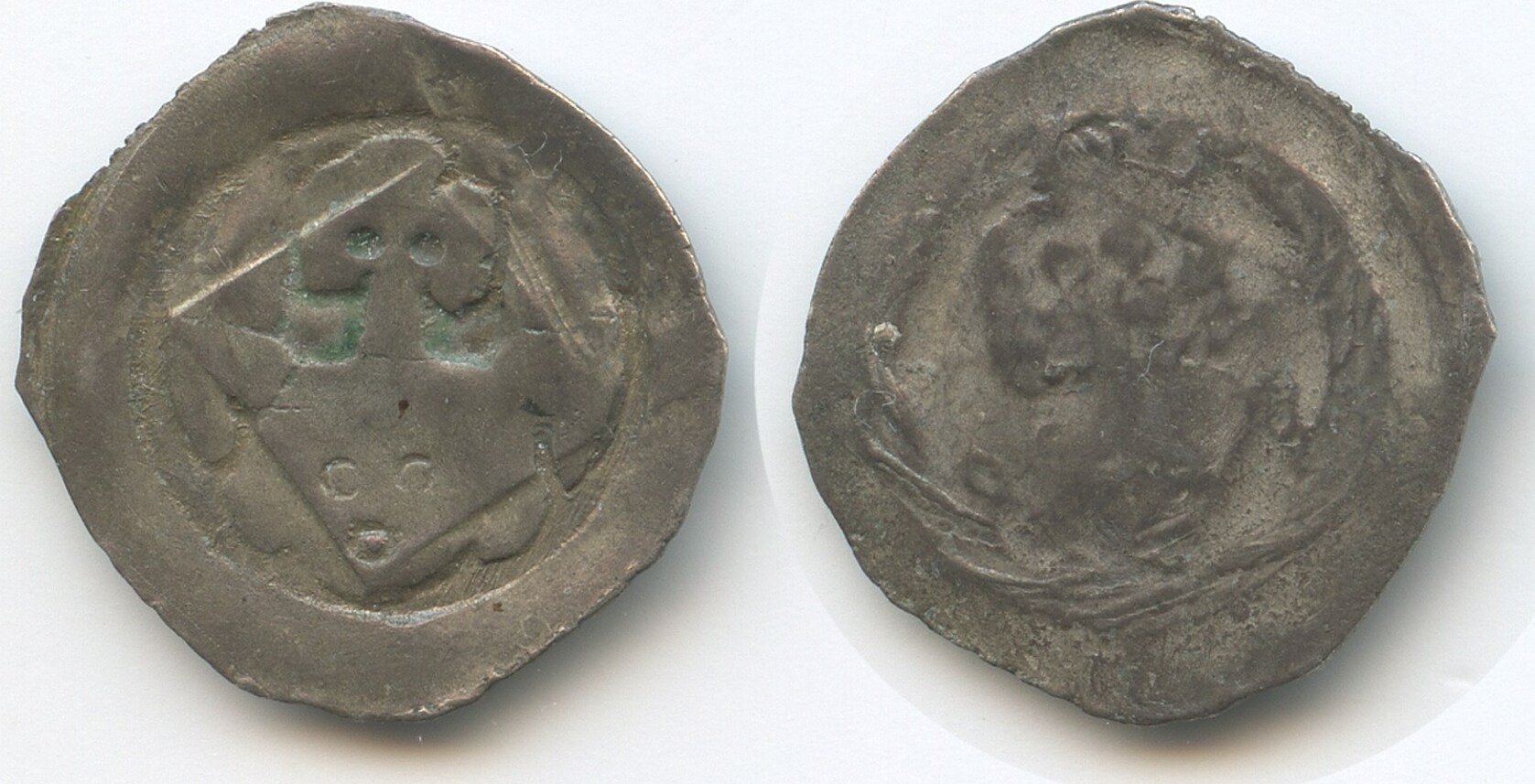 Salzburg Kärnten Friesach 1 Pfennig H1397 - Philipp und Ulrich von ...