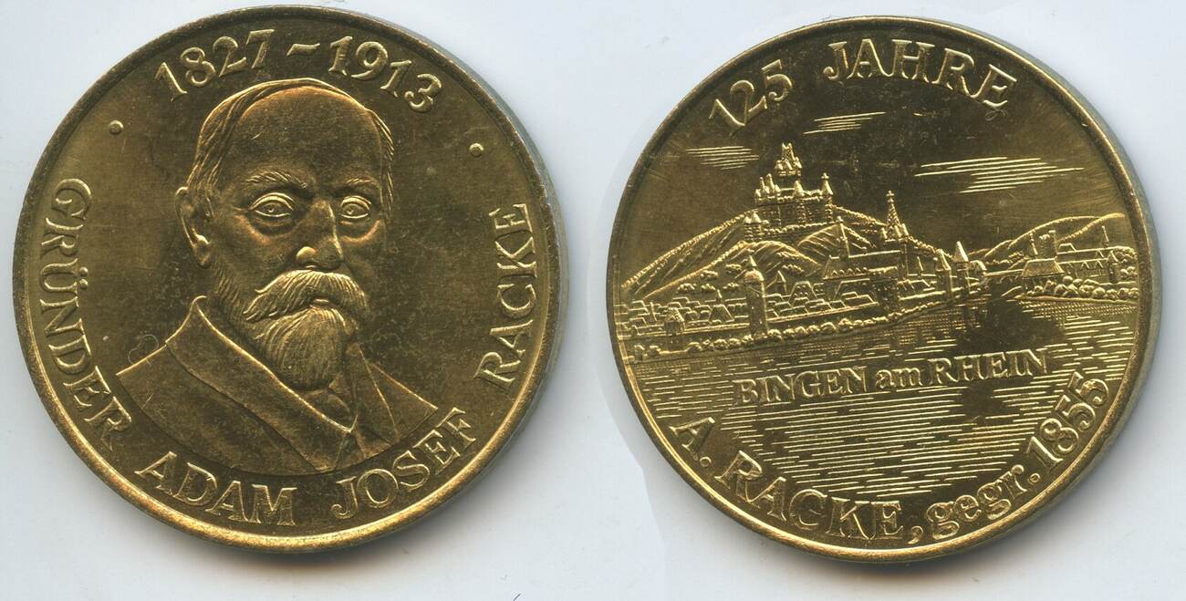 Deutschland Bundesrepublik Rheinland-Pfalz Medaille nd. 1980 M983 ...