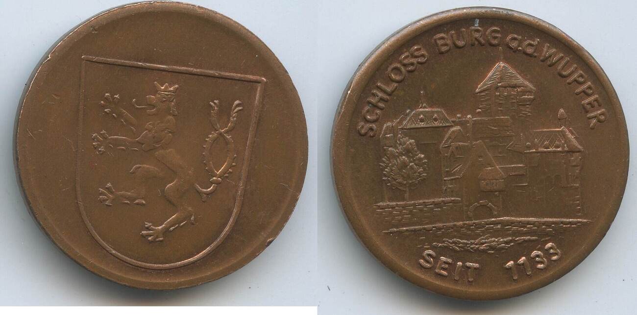 Deutschland Nordrhein-Westfalen Solingen Kupfermedaille nd. G13558 ...