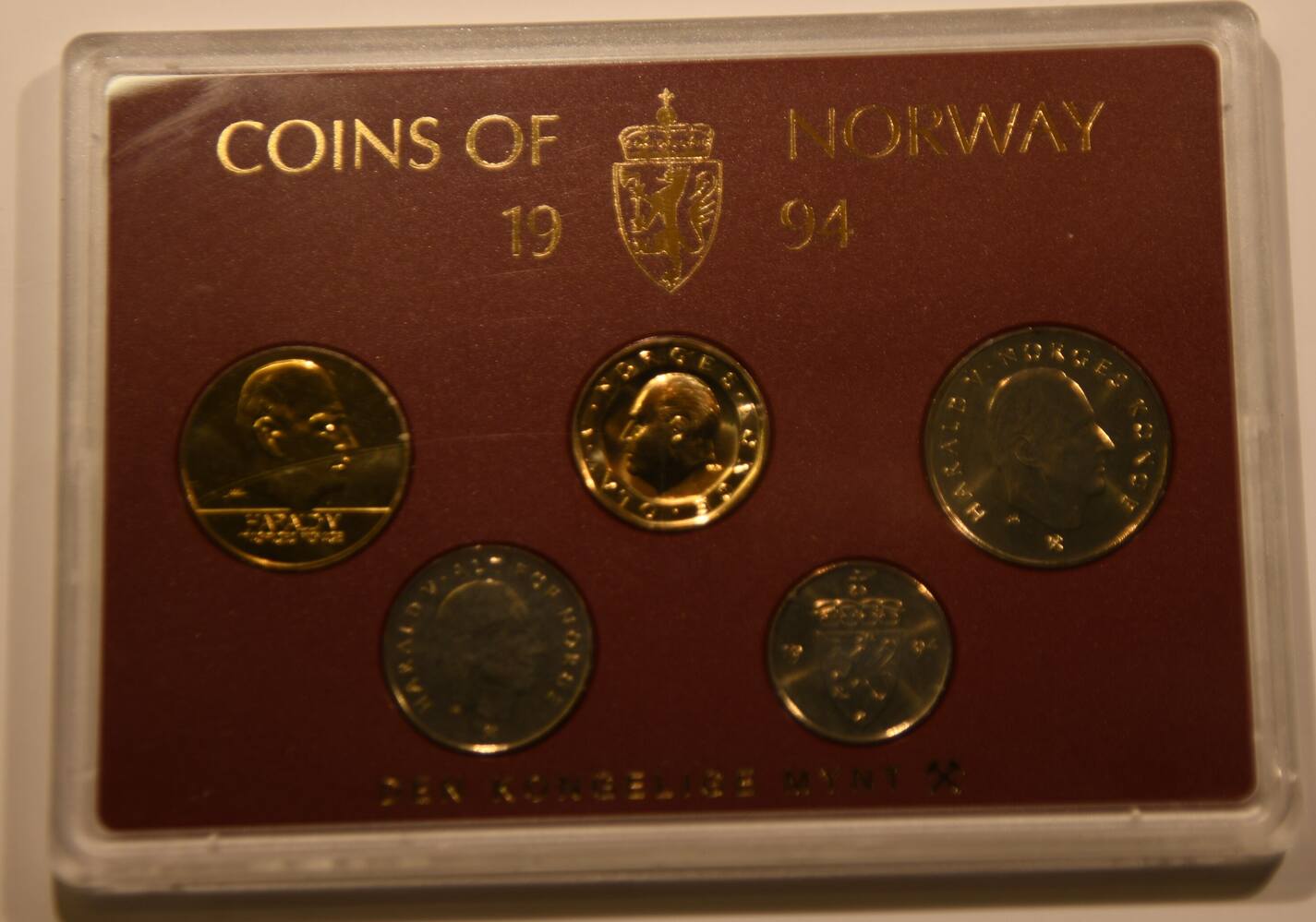 Norwegen Offizieller Kursmünzensatz KMS 1994 GN973 - Original Coin Mint ...