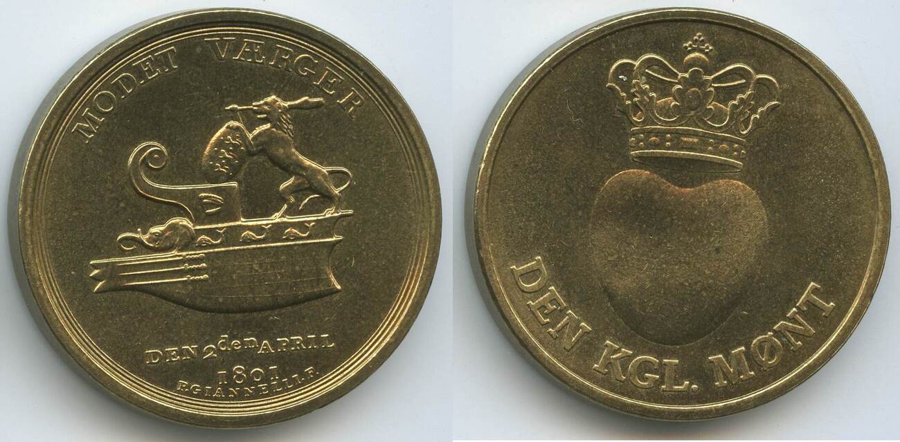 Dänemark Medaille nd. GY041 - Den Kgl.Mont Modet Vaerger Denmark Royal ...