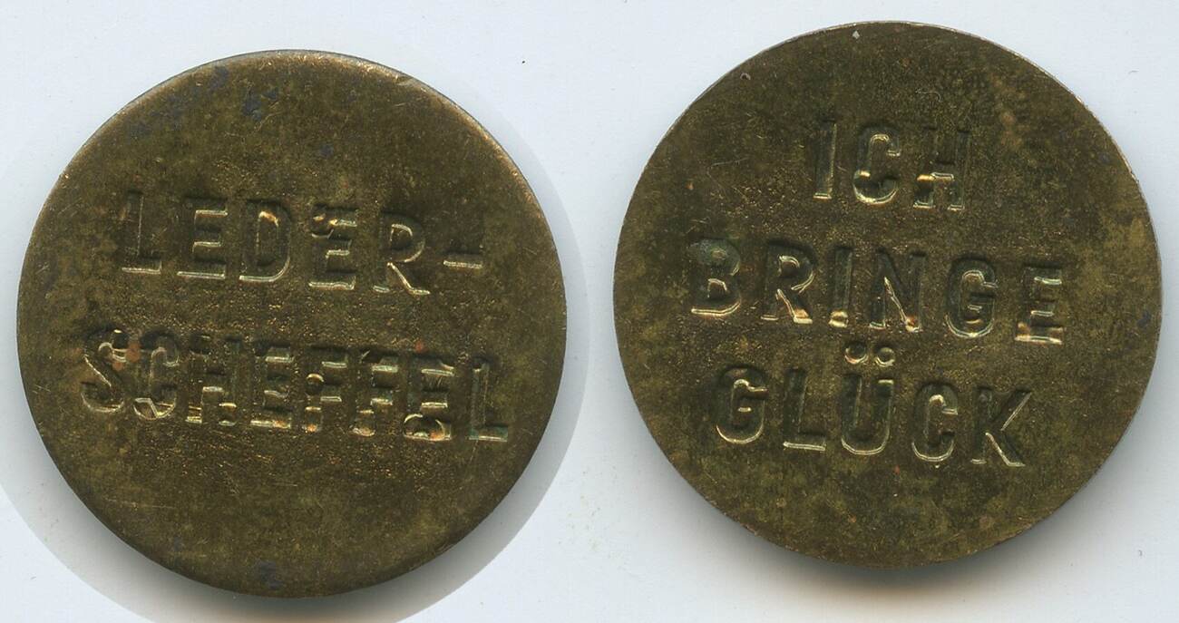 Österreich Wien Glücksbringer Glücksmünze Neujahrsmünze nd. um 1950 ...
