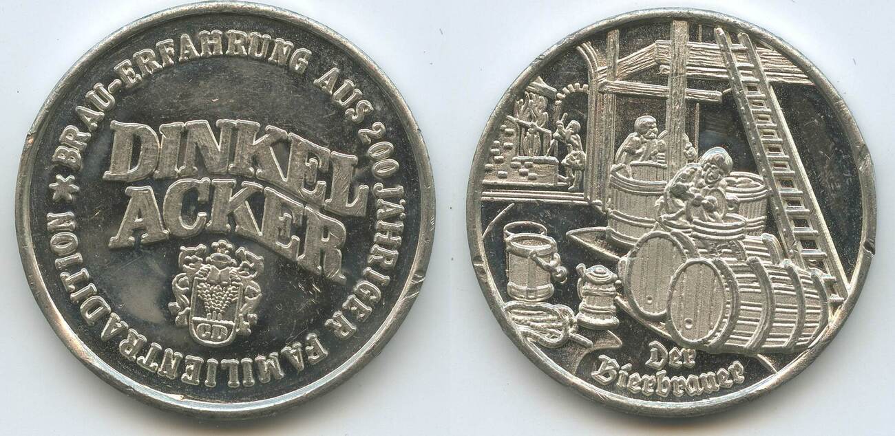 Deutschland Stuttgart Dinkelacker Medaille Biermarke nd. G13582 - Die ...