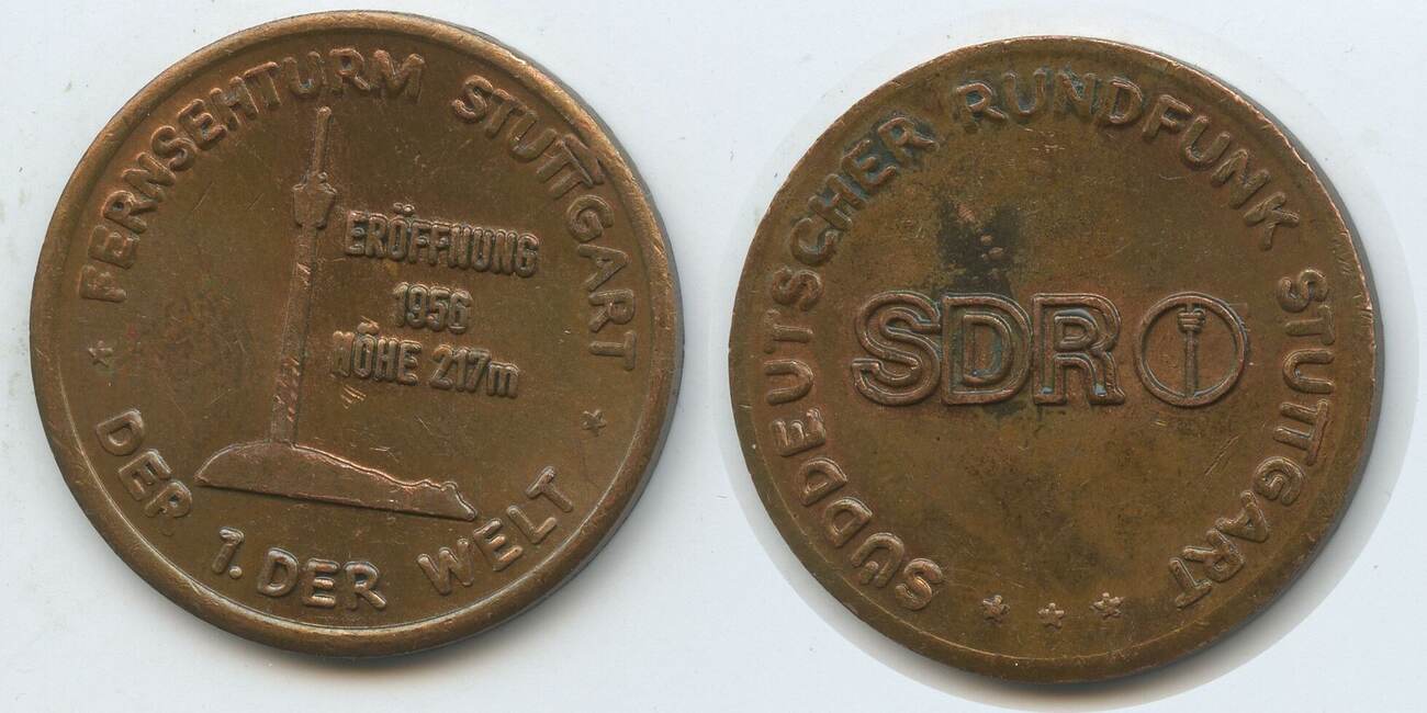 Deutschland Bundesrepublik Baden-Württemberg Medaille nd. M#7466 ...