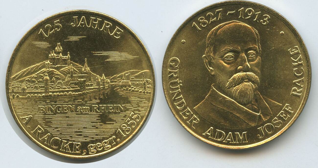 Deutschland Bundesrepublik Rheinland-Pfalz Medaille nd. 1980 G13021 ...