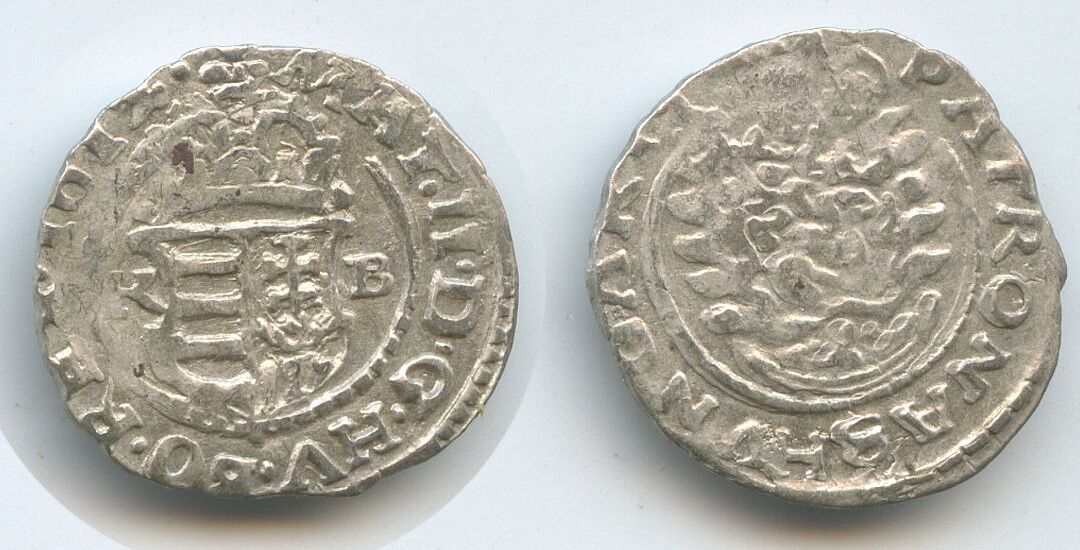 RDR Österreich Ungarn 1 Denar Silber 1612 KB Kremnitz H1328 - Matthias ...