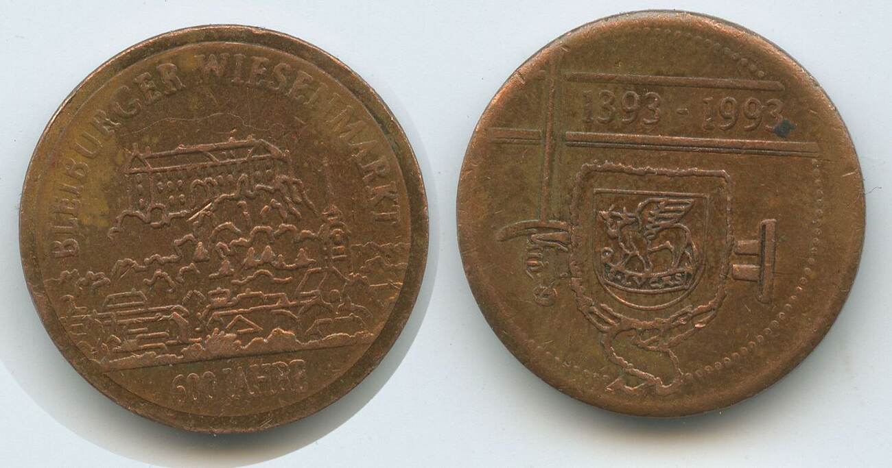 Österreich Kärnten Erinnerungsmedaille Souvenir Token 1393-1993 G15397 ...