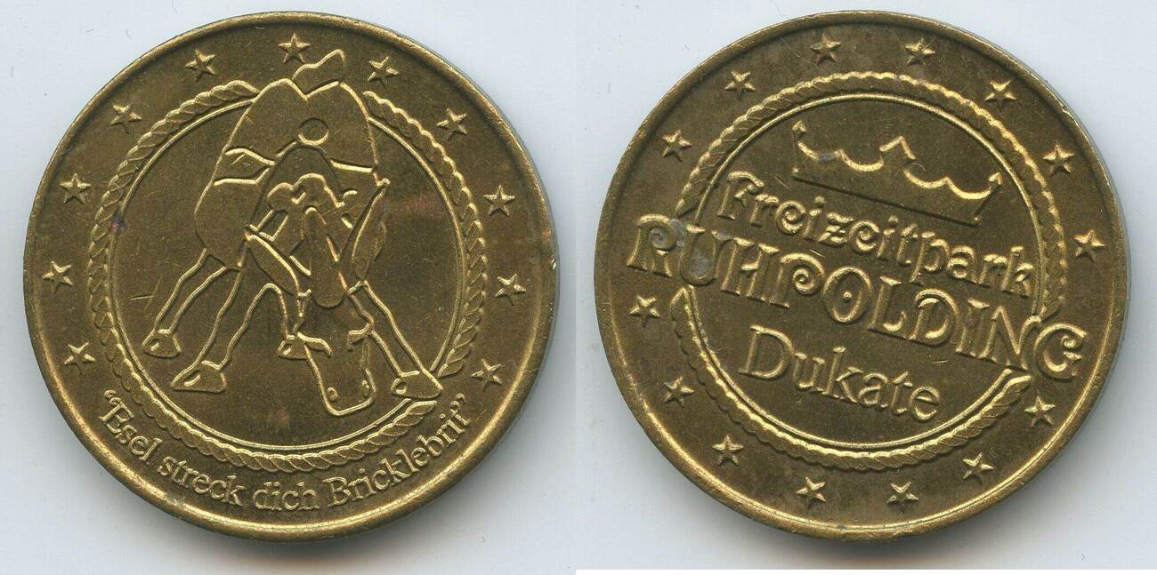 Deutschland Bundesrepublik Bayern Wertmarke Jeton Token nd. M509 ...