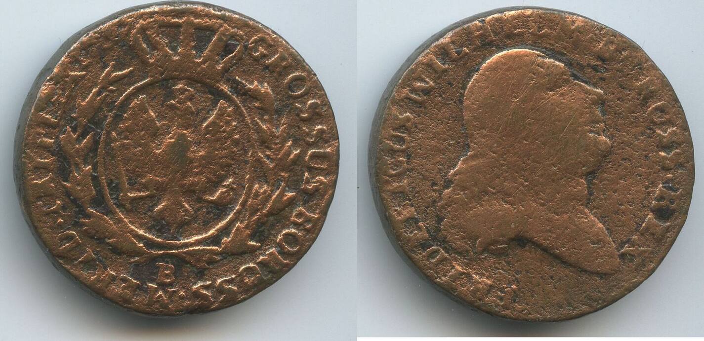 Polen Südpreußen 1 Grossus 1797 B G3831 - Prussian Partition of Poland ...