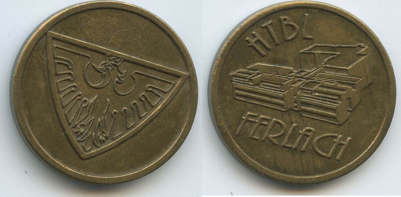 Österreich Kärnten Medaille Wertmarke nd. G13430 - HTBL Ferlach ...