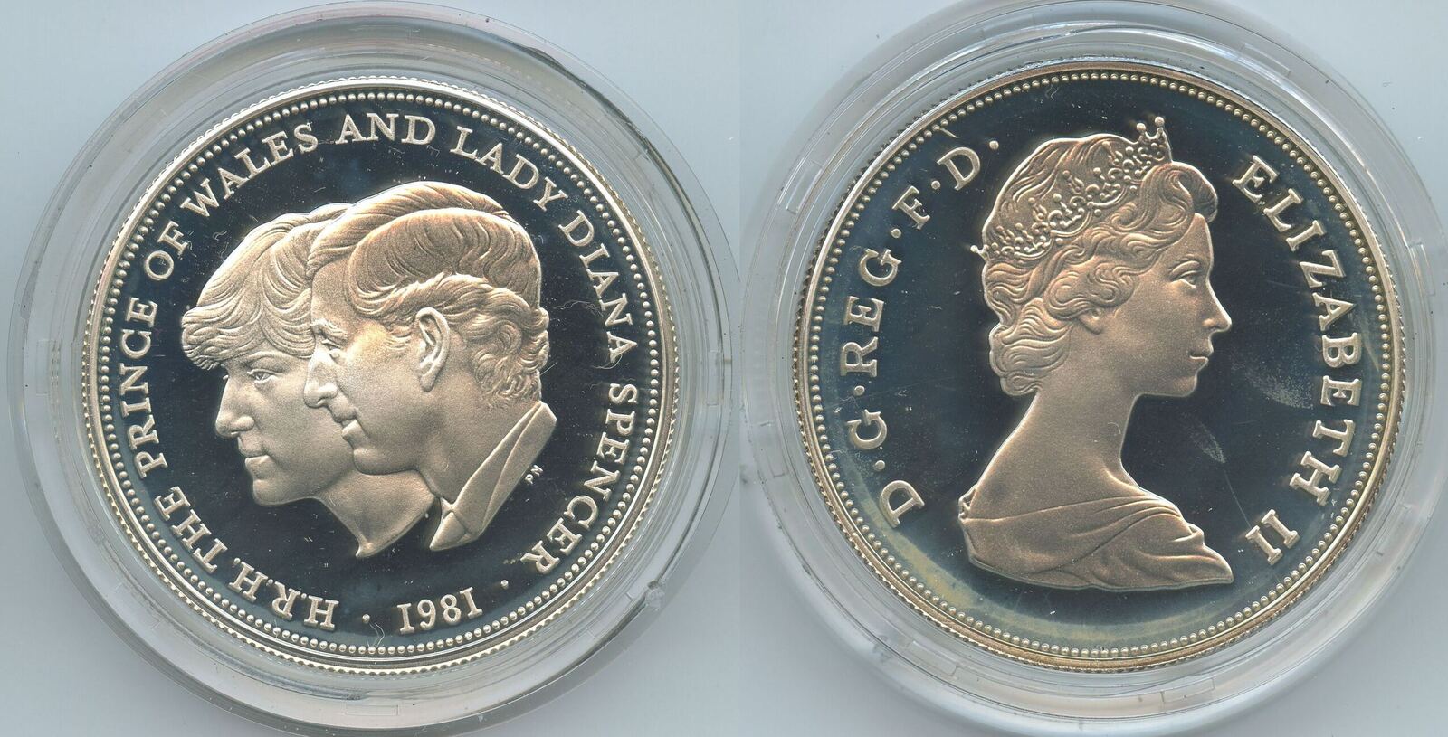 Großbritannien Great Britain United Kingdom One Crown Silber (1 Crown ...