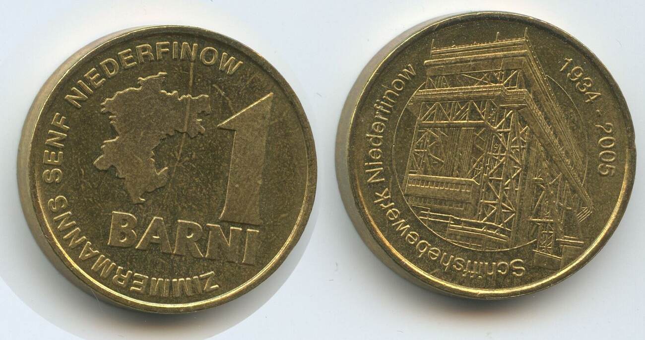 Bundesrepublik Deutschland Brandenburg 1 Barni Medaille 2005 M272 ...