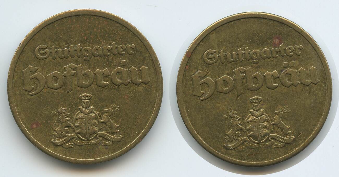 Deutschland Bundesrepublik Baden-Württemberg Biermarke Wertmarke Bierzeichen nd. T532 ...