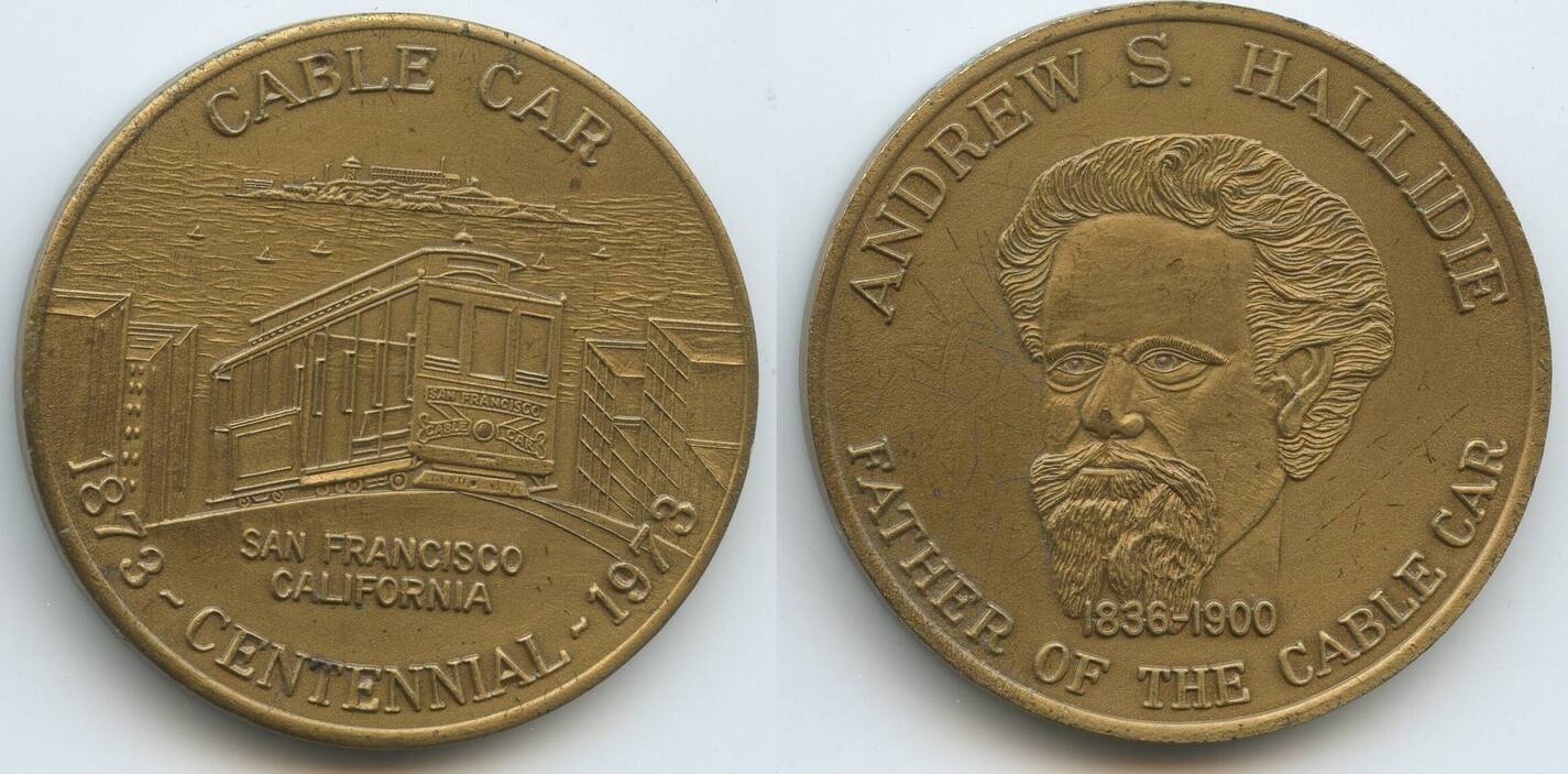 Vereinigten Staaten von Amerika California Bronzemedaille 1973 PA292 ...