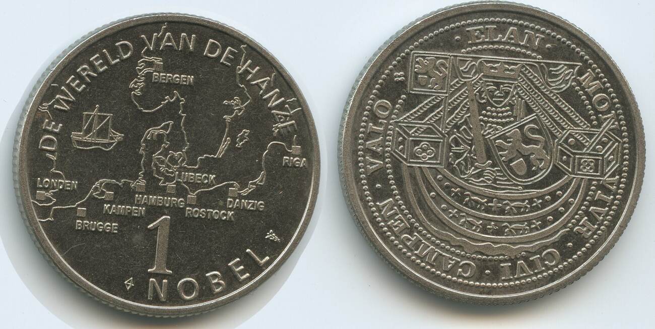 Niederlande 1 Nobel Medaille 1995 G13467 - De wereld van de Hanze ...