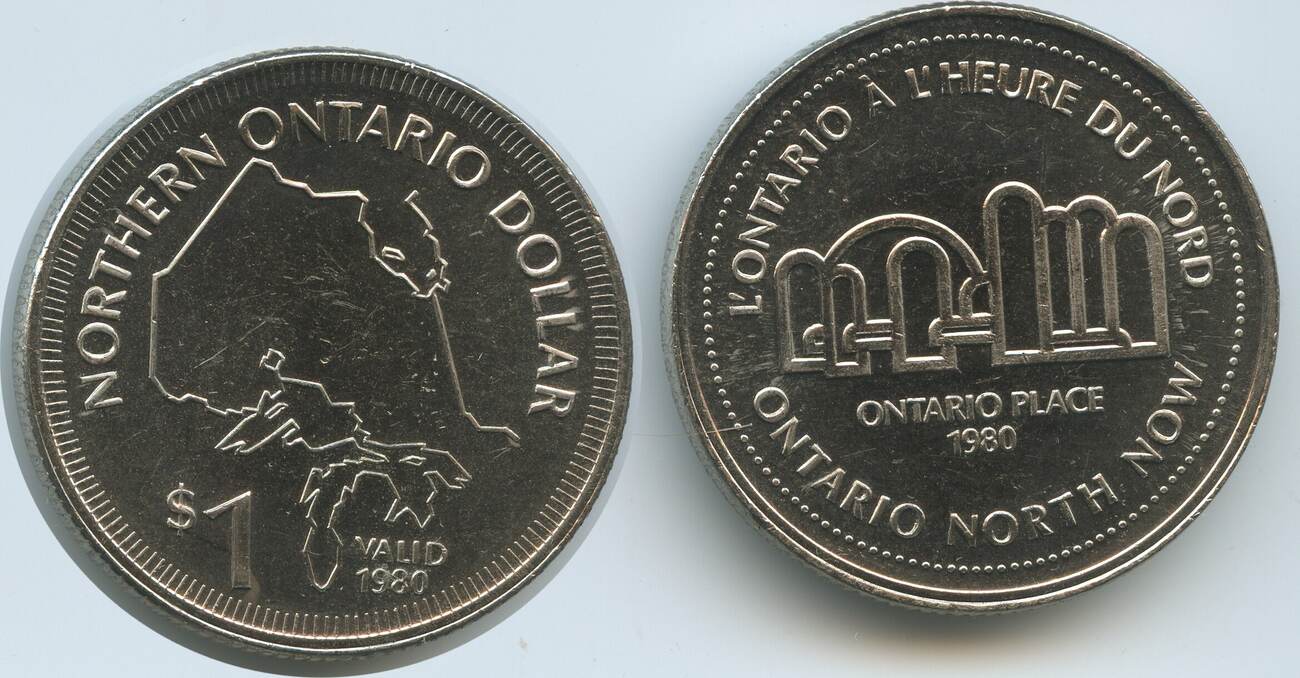 Kanada Hamilton Ontario Canada 1 Dollar Trade token Wertmünze 1980 ...