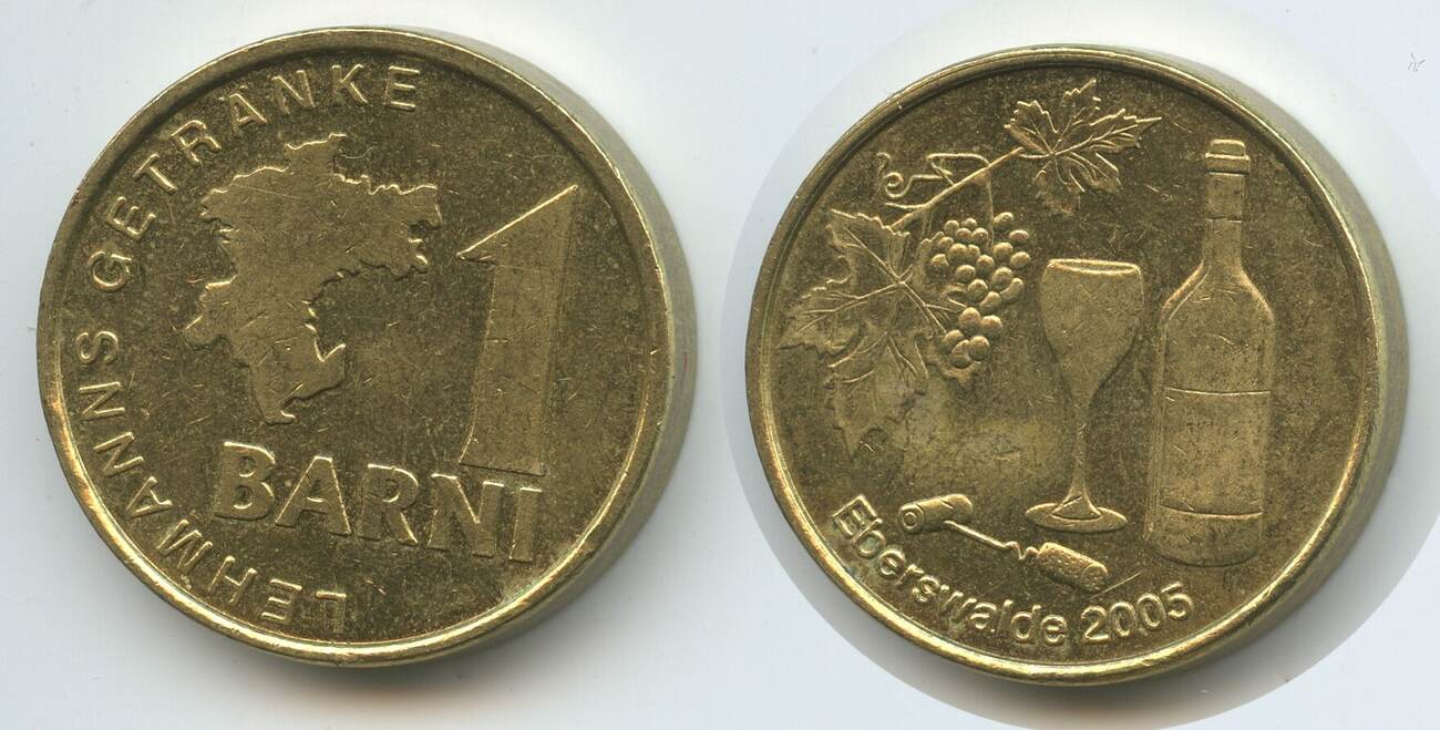 Bundesrepublik Deutschland Brandenburg 1 Barni Medaille 2005 M#7669 ...