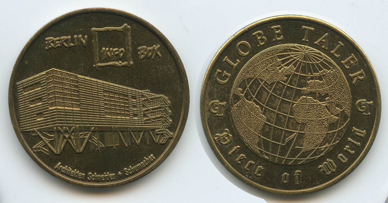 Ungarn Kaiserreich Medaille nd. G13083 - Globe Taler Berlin Info Box ...