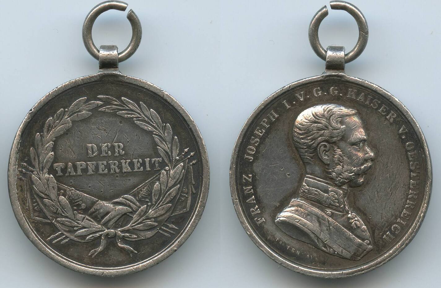 Österreich Kaiserreich Silbermedaille 1848-1898 PA740 - Auf das 50 ...
