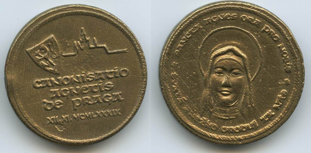 Tschechien Republik Czech Republic Dicke Medaille 1989 G4946 - Prag ...