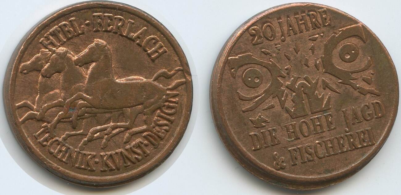 Österreich Kärnten Medaille nd. GX1609 - 20 Jahre Die Hohe Jagd ...