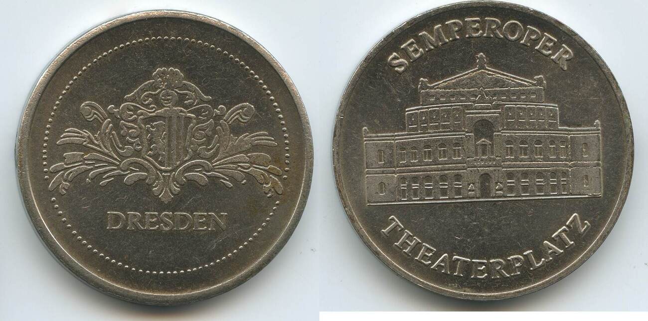 Deutsche Demokratische Republik DDR Medaille nd. PA745 - Dresden ...