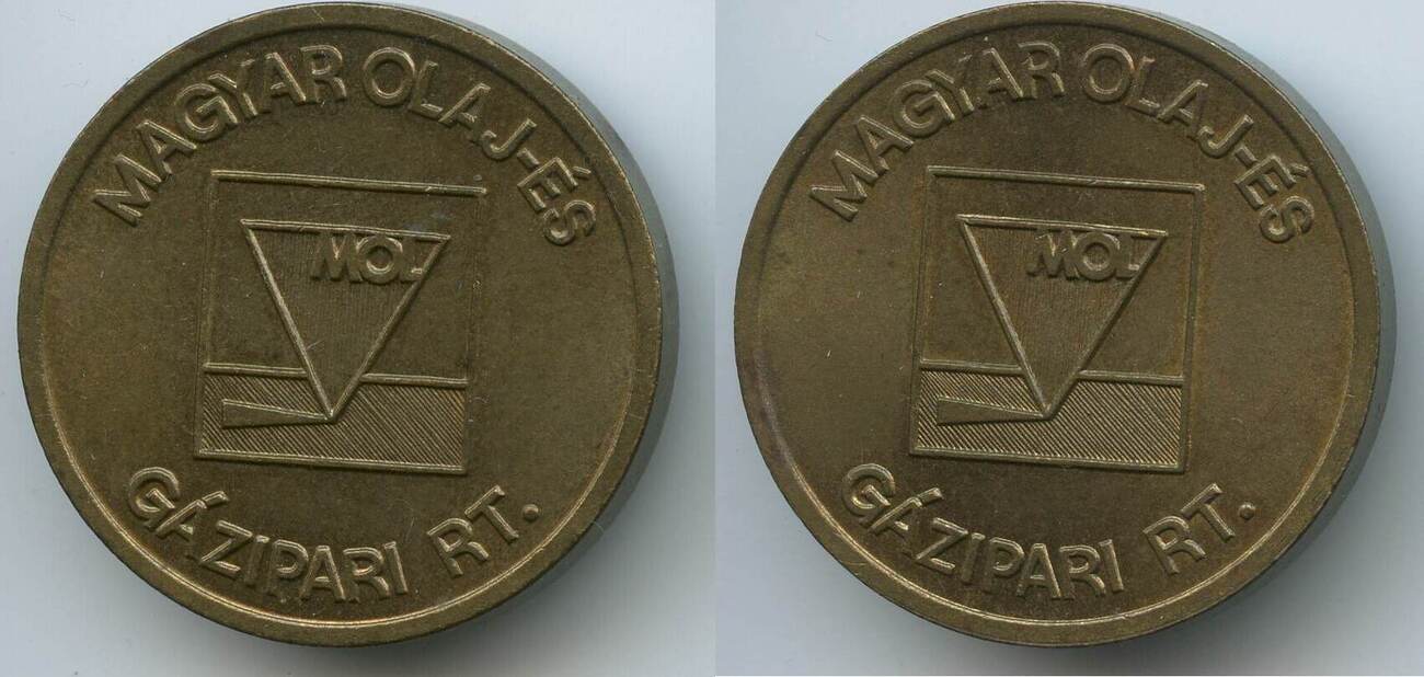 Ungarn Hungary Wertmarke Gasmarke nd. G11288 - Magyar Olaj- és Gázipari Rt. - Ungarische Öl- und ...