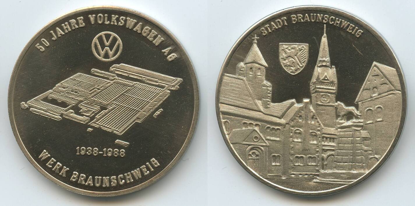 Deutschland Bundesrepublik Medaille 1938-1988 PA797 - 50 Jahre ...