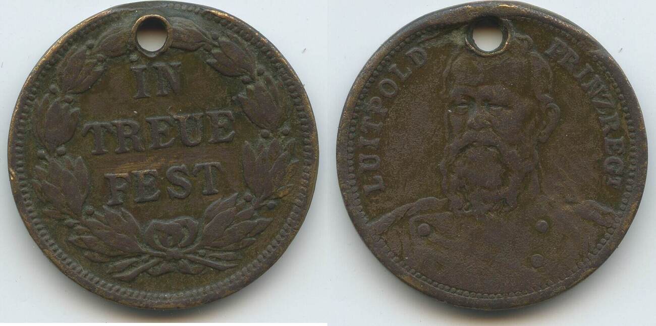 Deutsches Reich Kaiserreich Medaille - In Treue Fest nd. G13555 ...