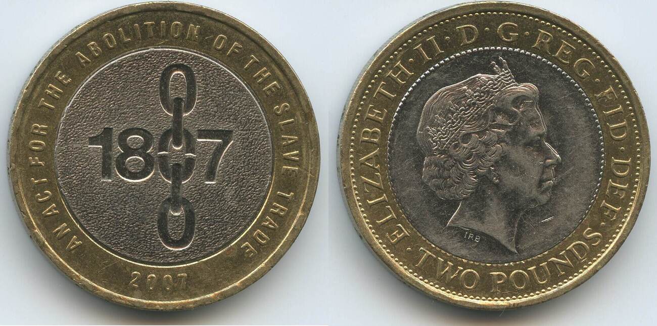 Großbritannien Great Britain United Kingdom 2 Pounds (Two Pounds) 2007 ...