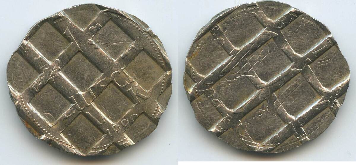 Deutschland 1 Deutsche Mark 1990 F G6721 - Germany BRD Sehr schön ...