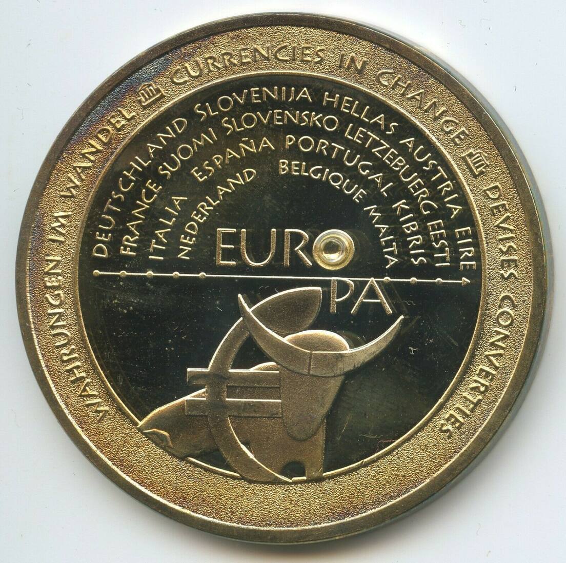 100 Deutsche Mark GX752 - Große Medaille Banknote - 100 Euro Währung im ...