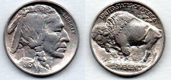 USA 5 Cents 1913 VF | MA-Shops