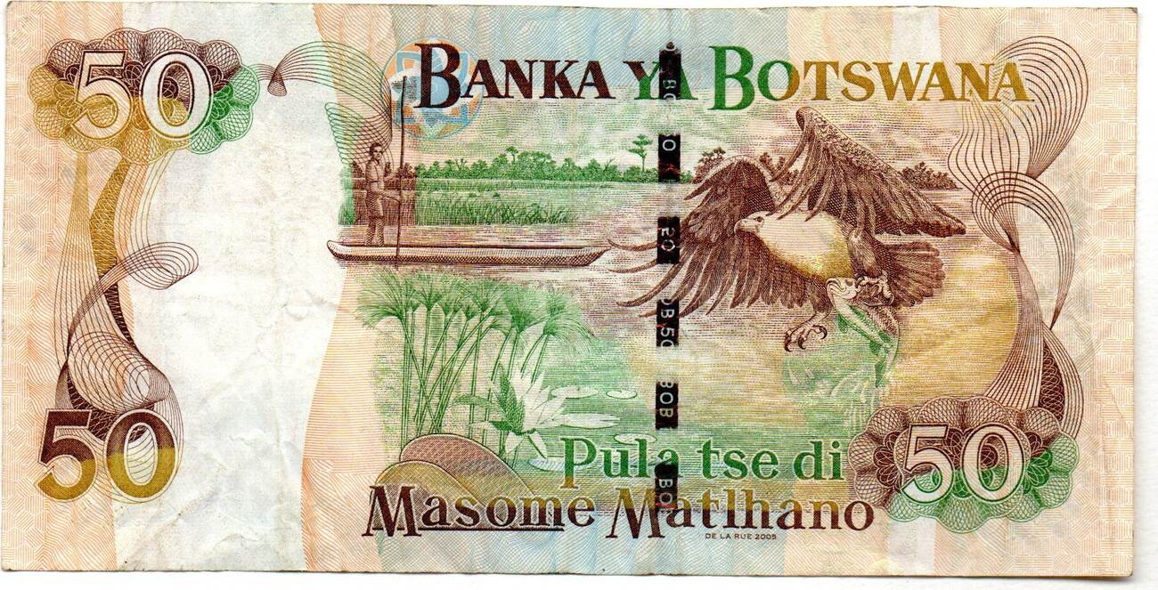 Botswana 50 Pula F | MA-Shops