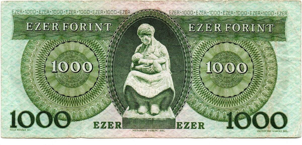 Hongrie - Hungary - Ungarn 1000 Forint 1996 F | MA-Shops