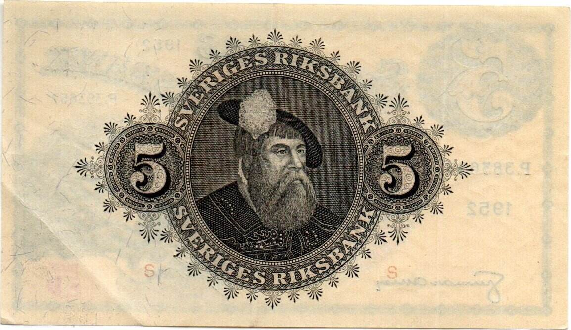Suède - Sweden -Schweden 5 Kronor 1952 VF | MA-Shops