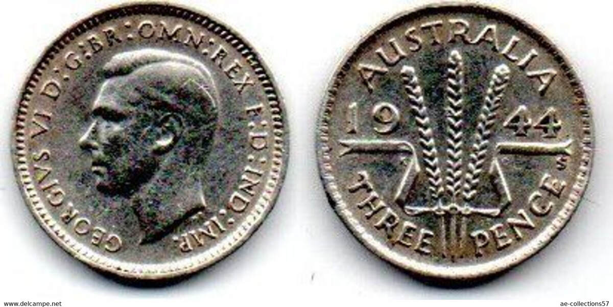 Australie - Australia 3 Pence 1944 S VF | MA-Shops