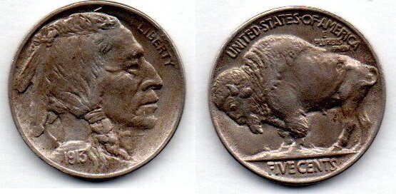 USA 5 Cents 1913 VF | MA-Shops