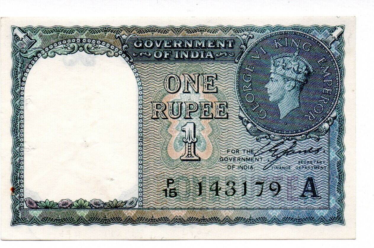 Inde - India 1 Rupee 1940 VF | MA-Shops