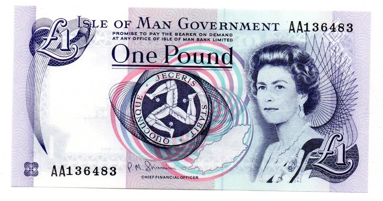 Isle of Man 1 Pound UNC | MA-Shops