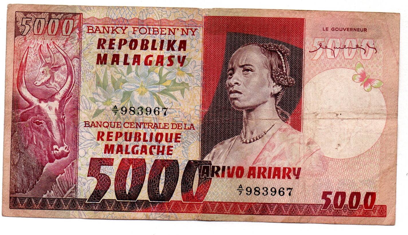 Madagascar 5000 Ariary s | MA-Shops