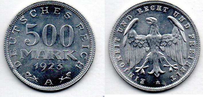 Allemagne - Deutschland - Germany 500 Mark 1923 A AU | MA-Shops