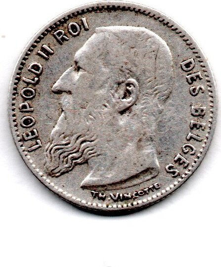 Belgique - Belgien - Belgium 50 Centimes 1909 ss | MA-Shops