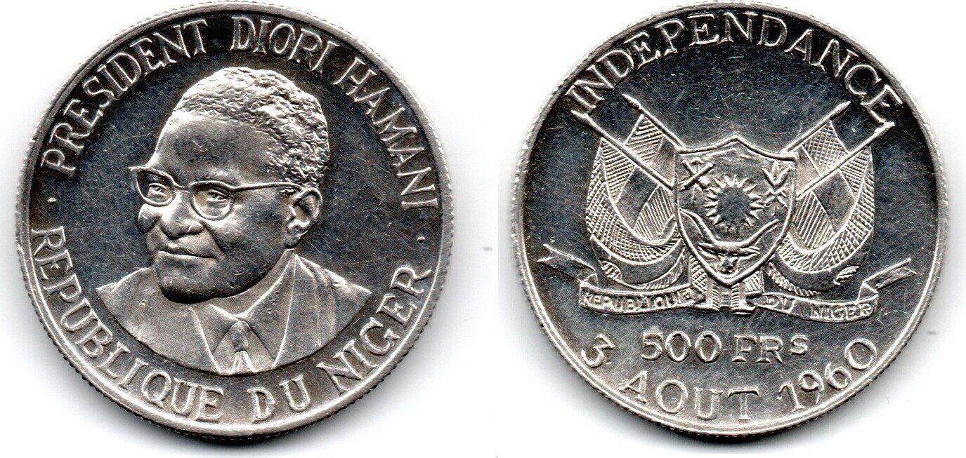 Niger 500 Francs 1960 VF+ | MA-Shops