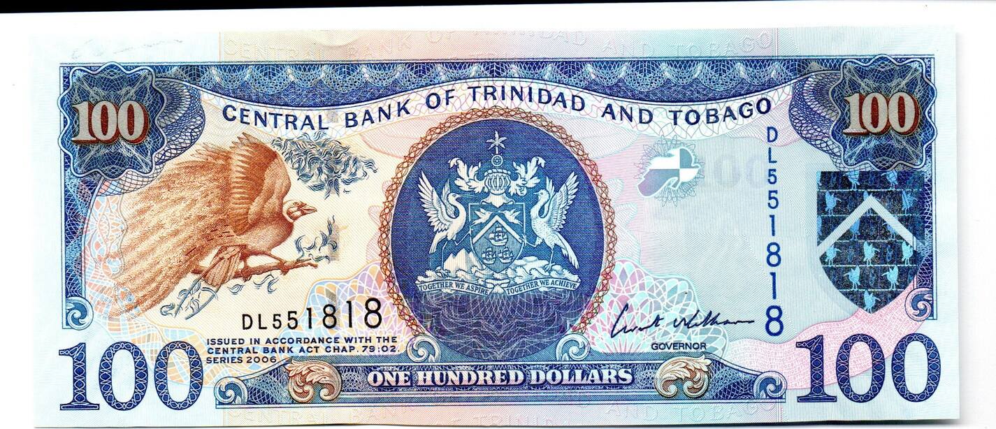 Trinidad et Tobago 100 Dollars 2006 AU | MA-Shops